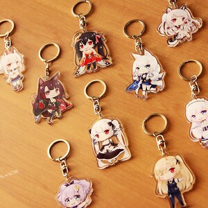 Azur Lane Keychain - Etsy