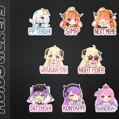 Hololive 4th Generation Sticker - Etsy