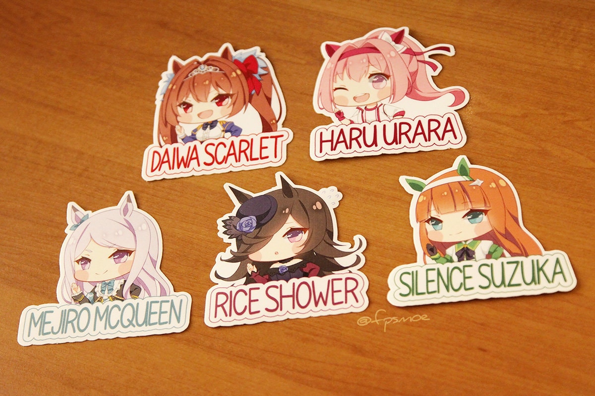 Uma Musume Sticker (updated) - Etsy