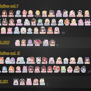 Hololive Sticker Vol. 2 | Etsy Canada