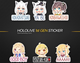 Hololive Zero Generation Sticker | Etsy