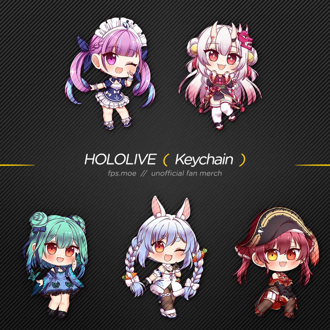 Hololive Keychain Vol. 1 - Etsy