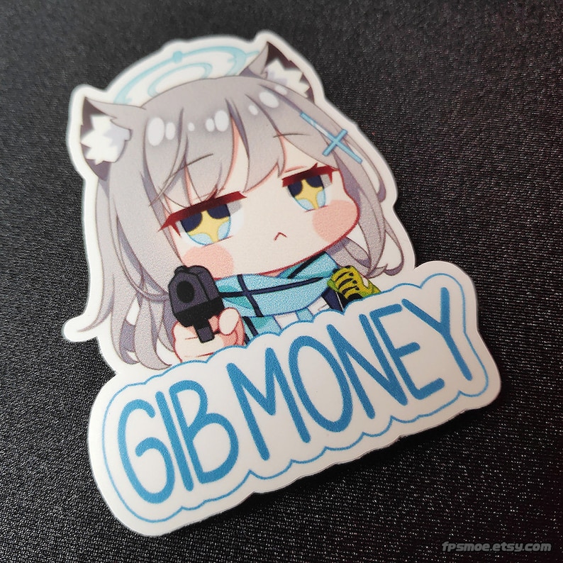 Blue Archive Sticker - Etsy