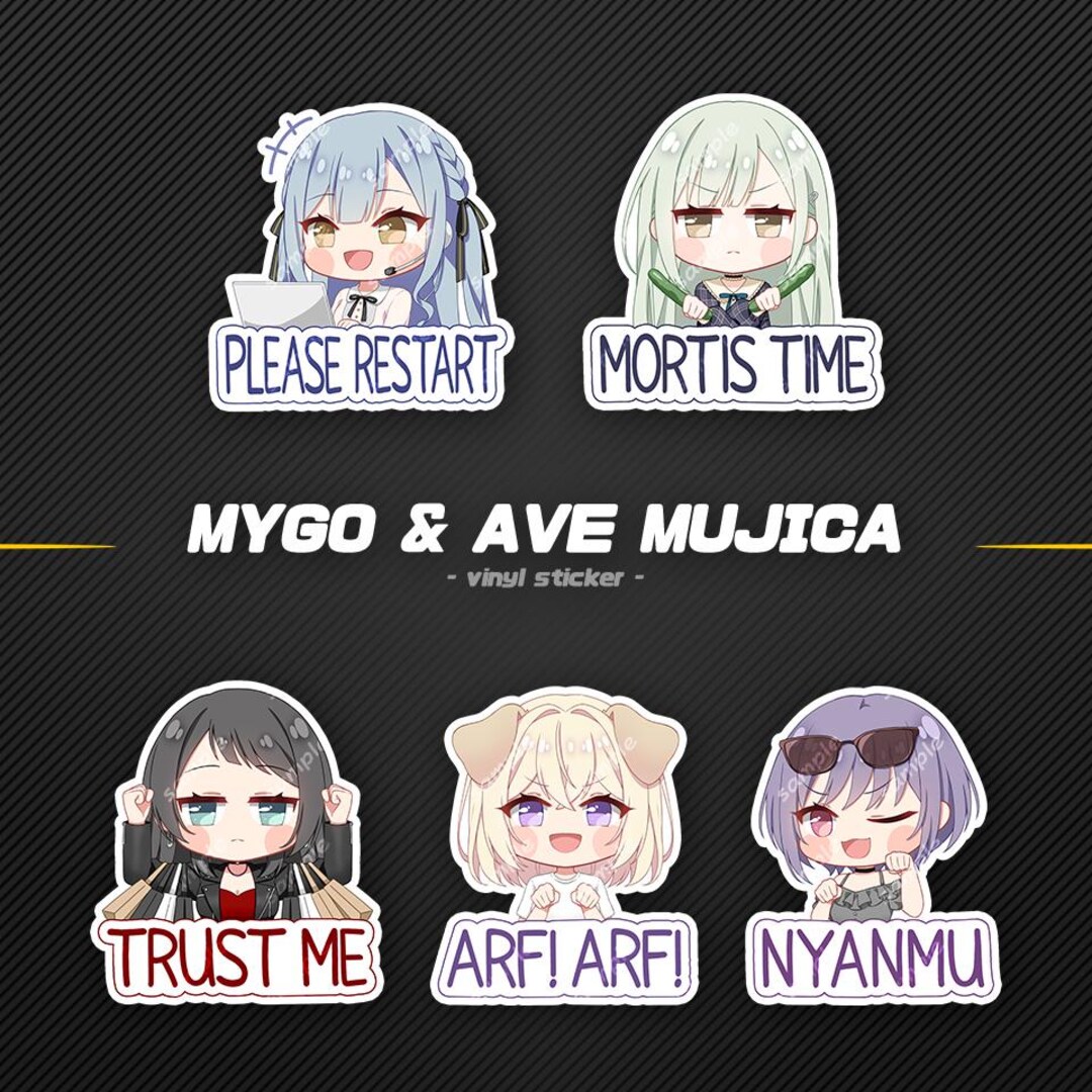 MYGO & Ave Mujica Sticker - Etsy
