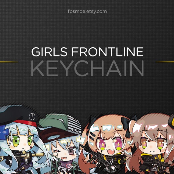 Girls Frontline Keychain | Etsy