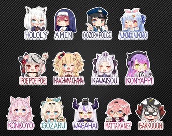 Hololive Sticker Vol. 2 | Etsy Canada