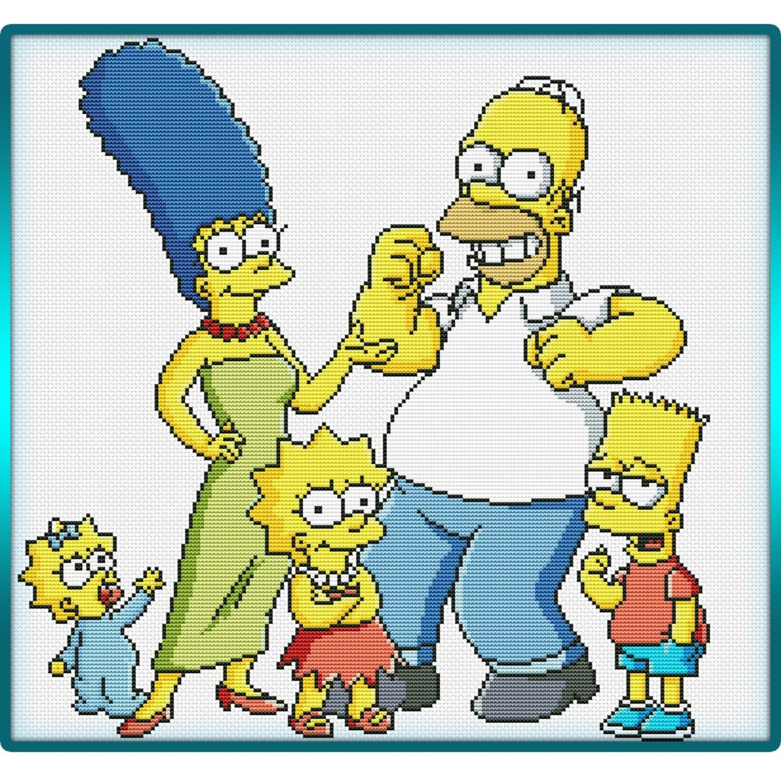 Cartoons, Cross Stitch Pattern PDF, Cross Stitch Chart,instant Download ...