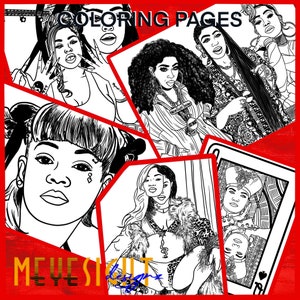 nicki minaj coloring pages for kids