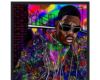 Notorious BIG, Biggie Smalls Wall Art, Print, Poster - Etsy
