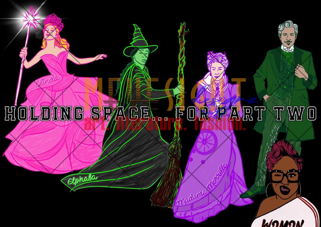 Digital Download Wicked holding Space for Part Two the Wizard of Oz JPG ...
