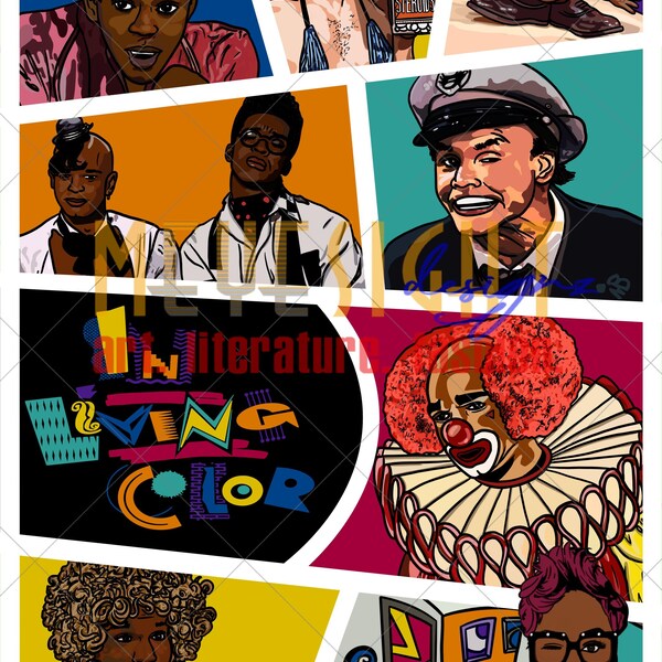 In Living Color - Etsy