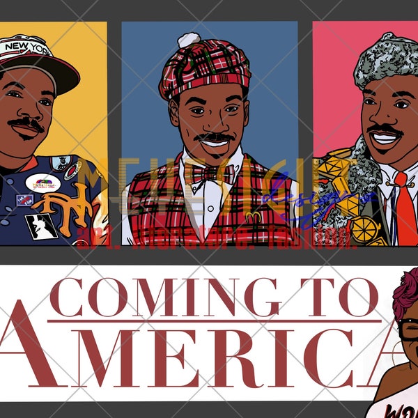Coming to America Invitation - Etsy