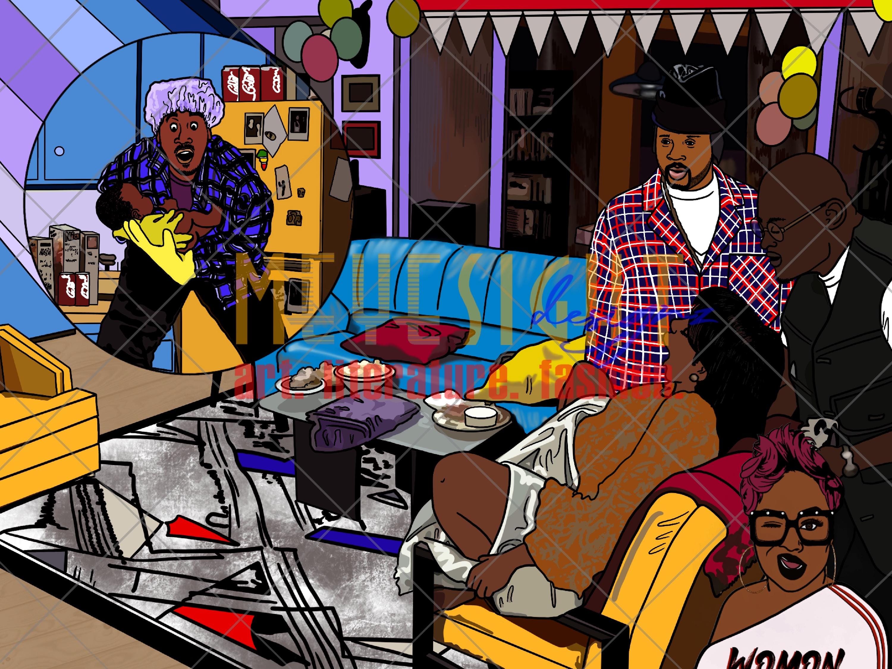 Martin Tv Show Art: 90s Sitcom Art (digital Download Bundle) - Etsy