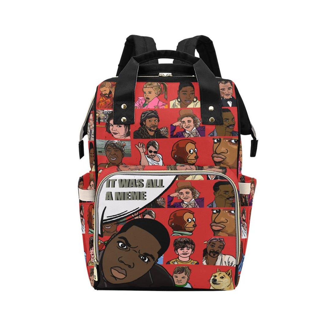 Multi-function Viral Meme Backpack - Etsy