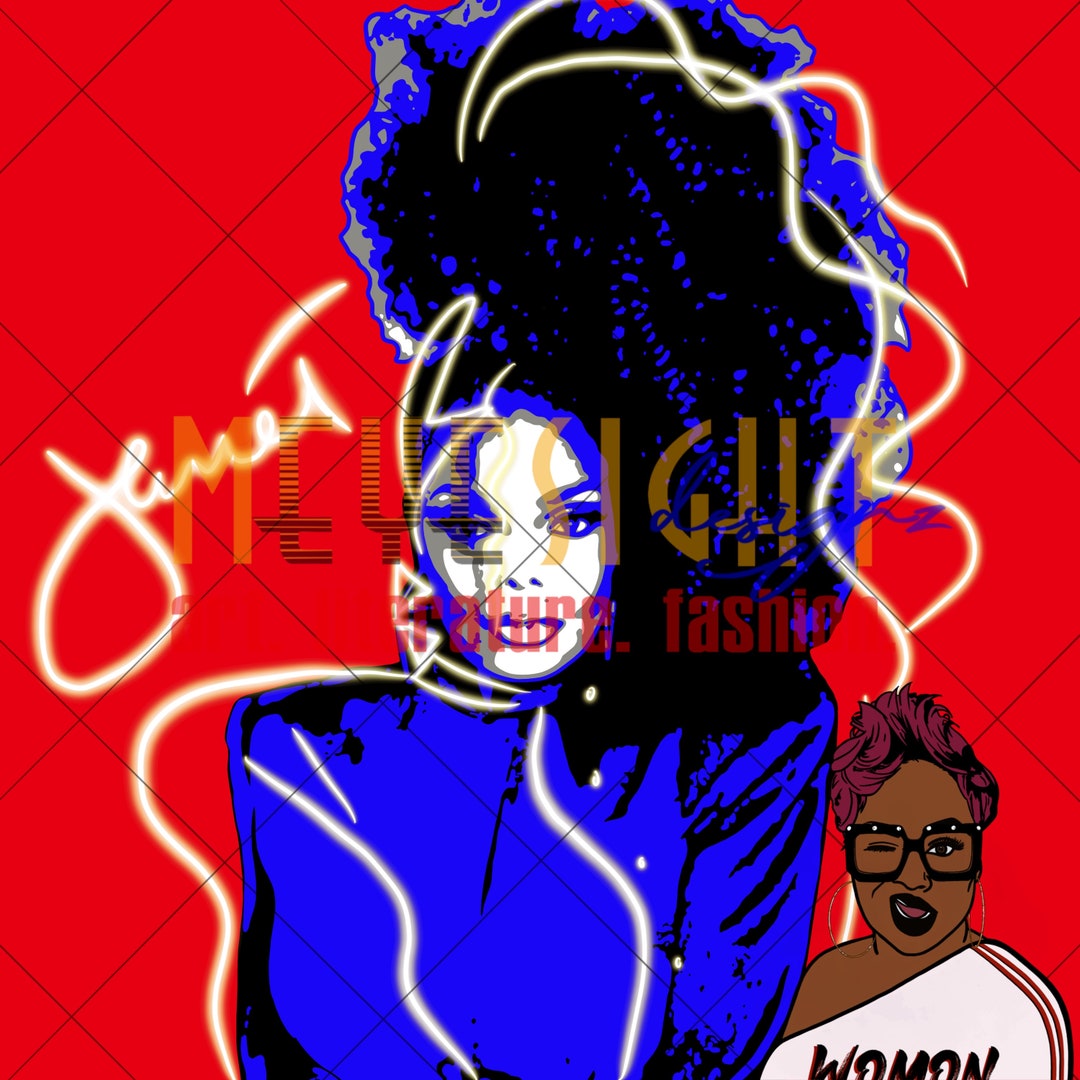 Digital Download Janet Jackson control JPG PNG Printable Art Poster - Etsy