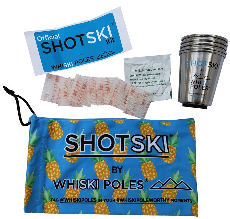 Original SHOTSKI® Kit - Turn Anything Into a Shot Ski - Best Gift for ...