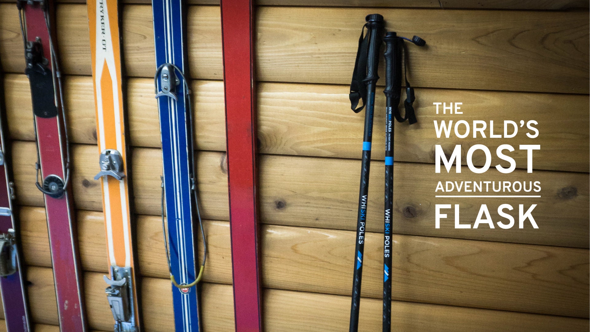 Best Gift for Skiers! - Ski Pole FLASKS Holding 16 Oz + Free ...