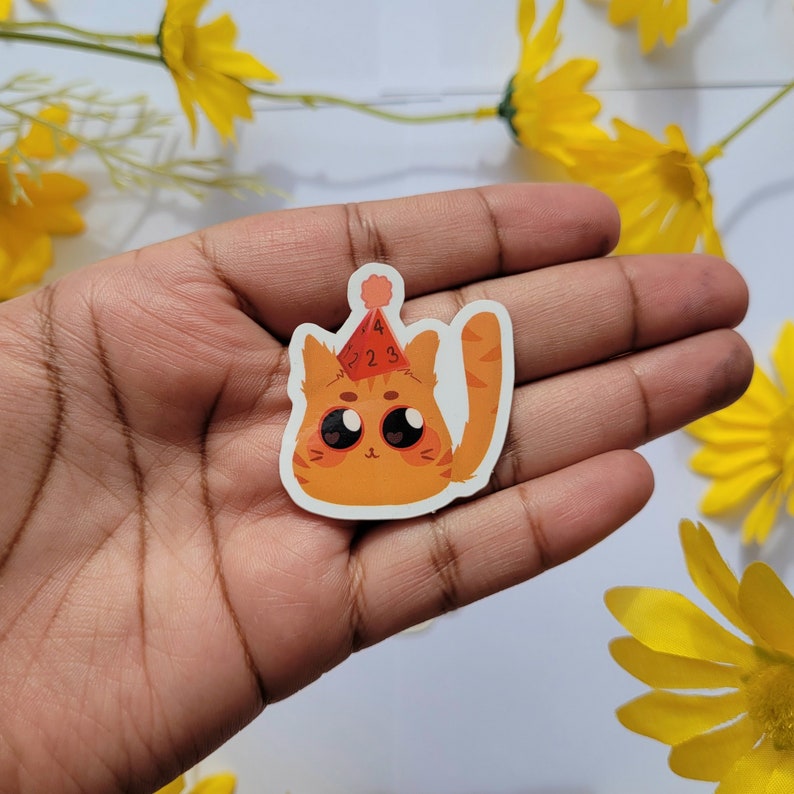 Mini Set Ginger D&D Cats Glossy Stickers // Dnd Dice Cute - Etsy Canada