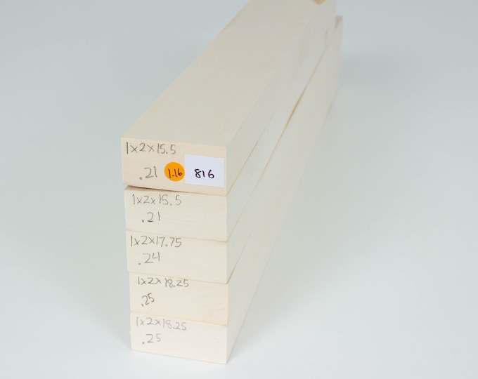 American Holly Lumber, Premium Grade White Solid Wood Planks, 1-inch ...