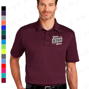 Custom Embroidered Polo, Polo Designs, Polos for Men, Knit Pullover ...