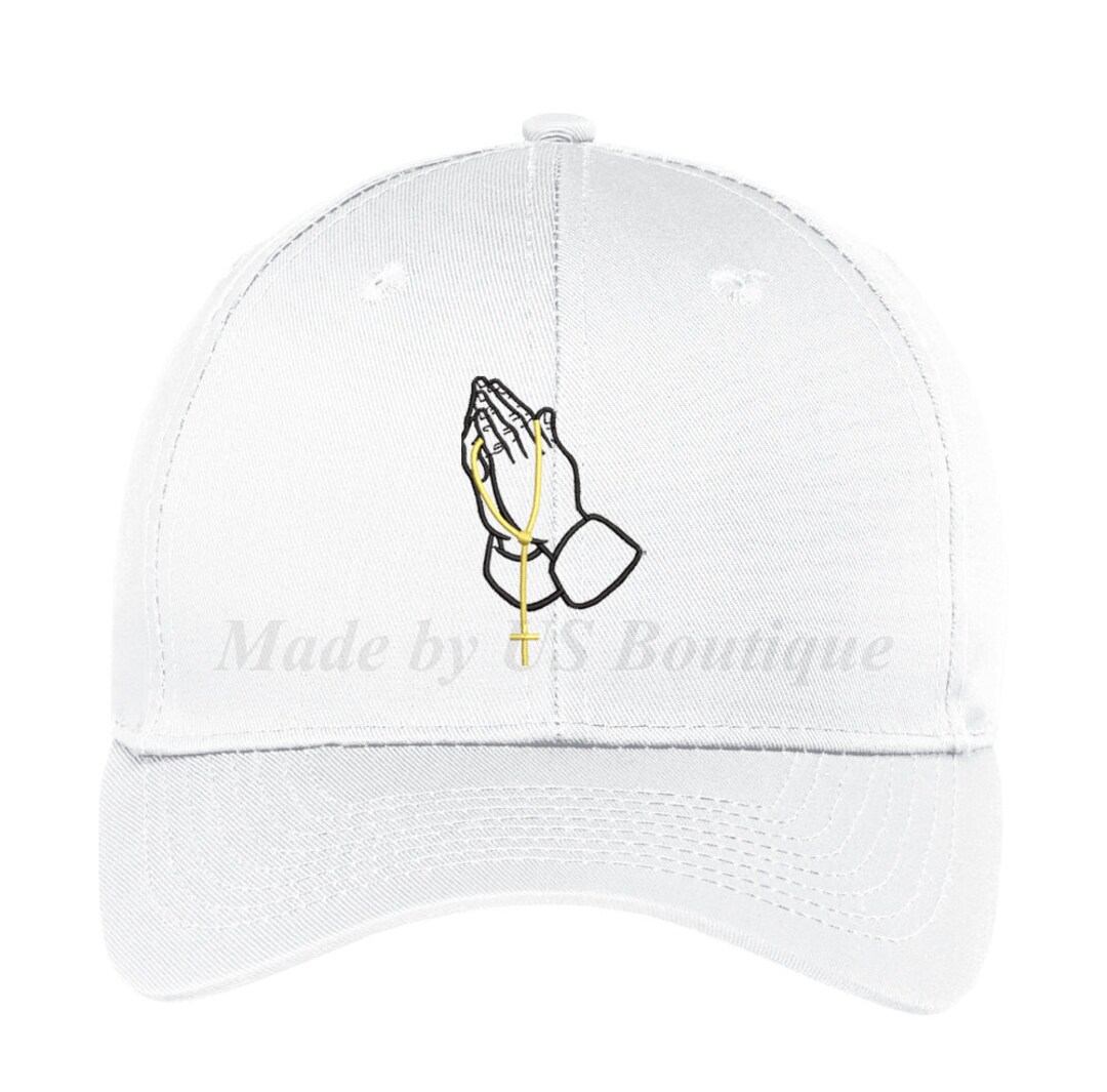 Praying Hands Hat Rosary, God, the Lord, Christian, Jesus Christ Gift ...