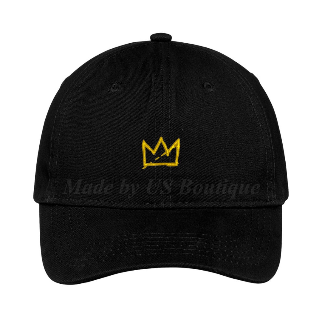 Basquiat Crown Mini Hat King Crown Embroidered Baseball Dad Cap - Etsy