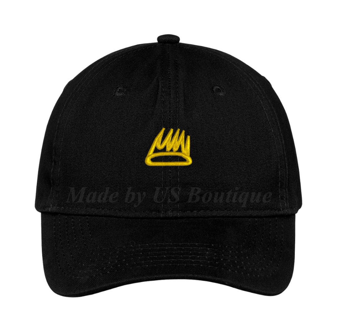Crown Mini Hat King Crown Basquiat Crown Embroidered Baseball Dad Cap ...