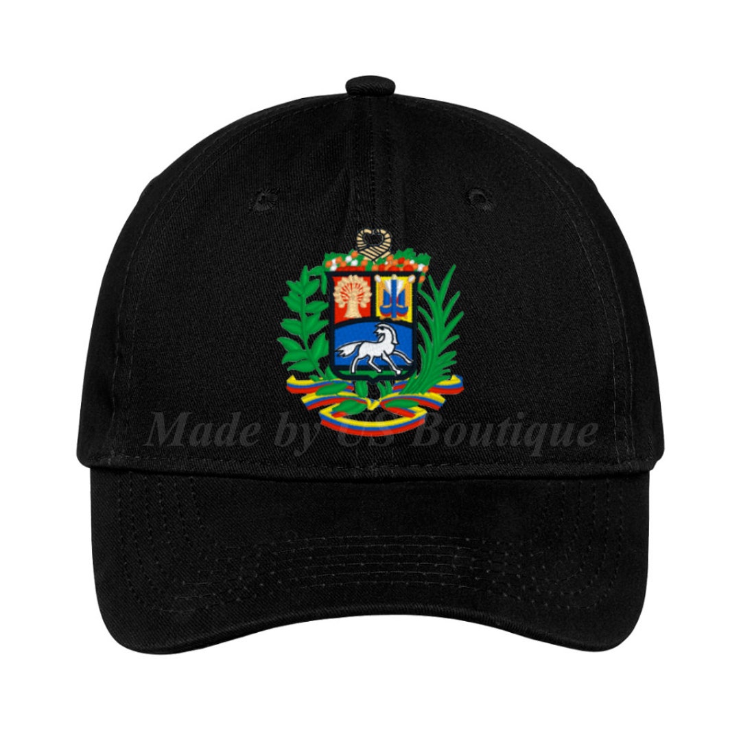 Venezuela Escudo Hat Embroidered Baseball Dad Cap Gorra Republica De ...