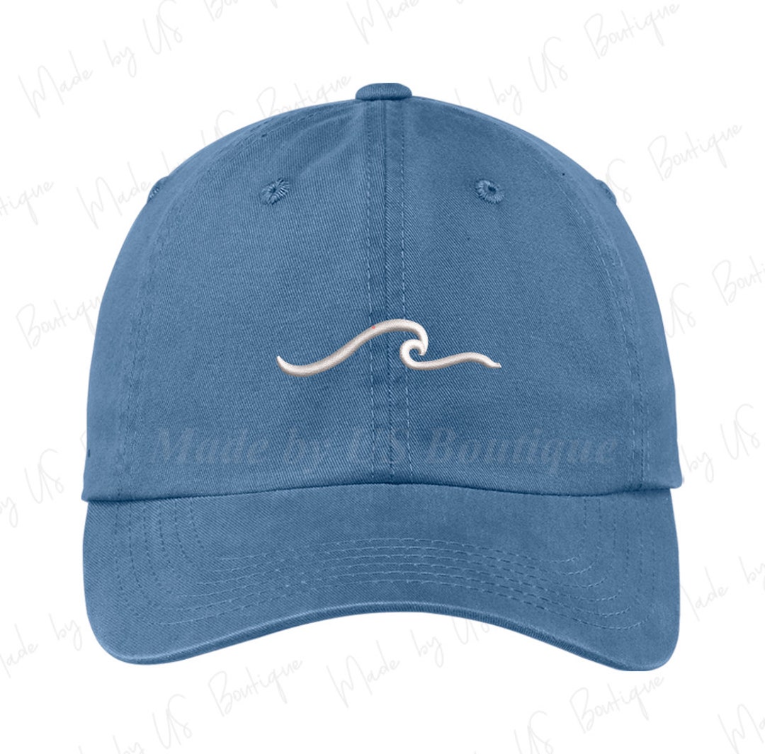 Wave Hat, Embroidered Baseball Dad Cap, Beach Wave Baseball Hat, Hiking ...