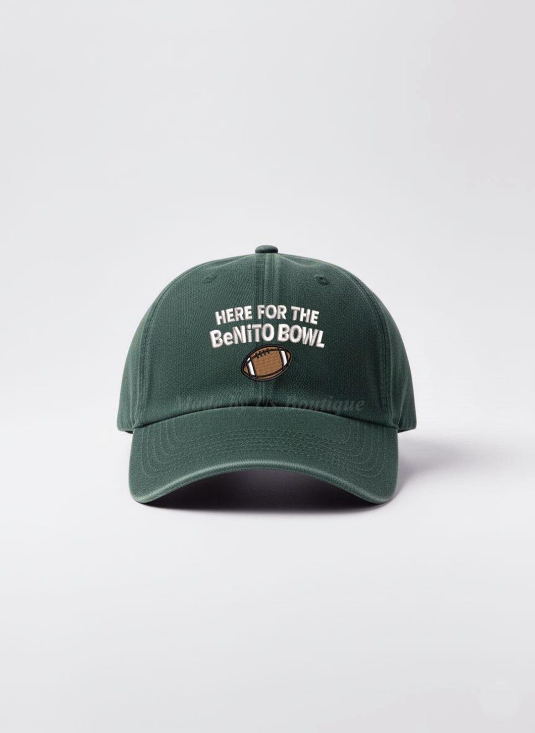Here for the Benito Bowl Hat – Embroidered Dad Cap, Half Time ...