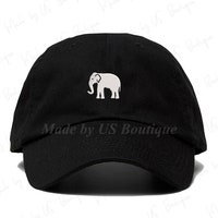 Embroidered Elephant Hat - Etsy