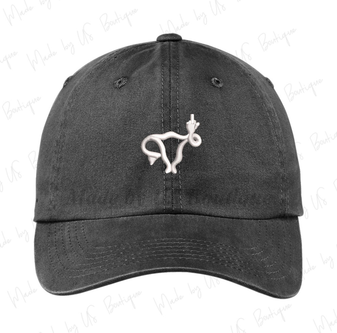 Uterus With Middle Finger Hat, Feminist, Abortion Rights, My Body My ...