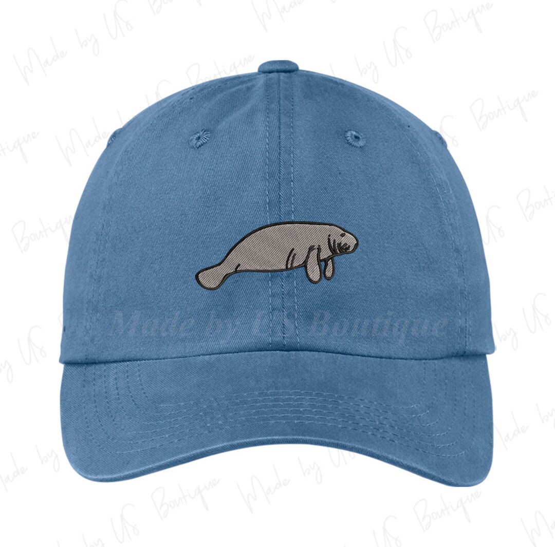Manatee Hat, Animal Lover Gift, Manatee Mom, Manatee Dad, Rescue, Ocean ...