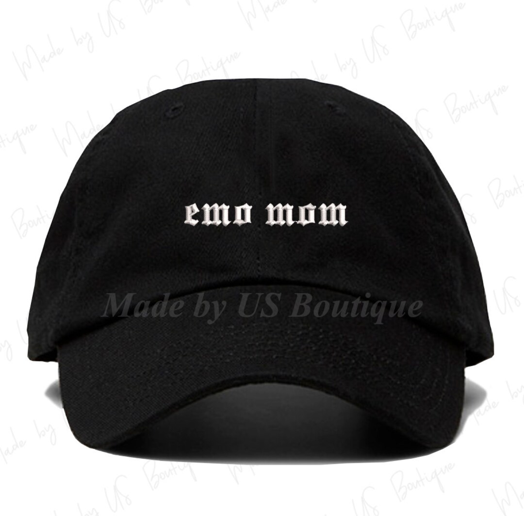 Emo Mom Hat Embroidered Baseball Dad Cap MAGA HAT, Emo Hat, Golfer ...