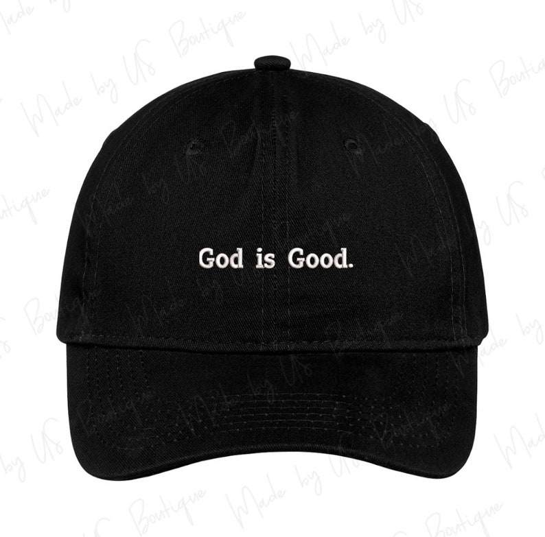 God is Good Hat, Christian Hat, God, Church, Faith, Pray, Grace, Bible ...