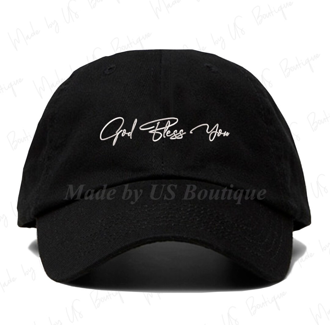 God Bless You Hat, Christian Hat, Church, Faith, Pray, Grace, Bible ...