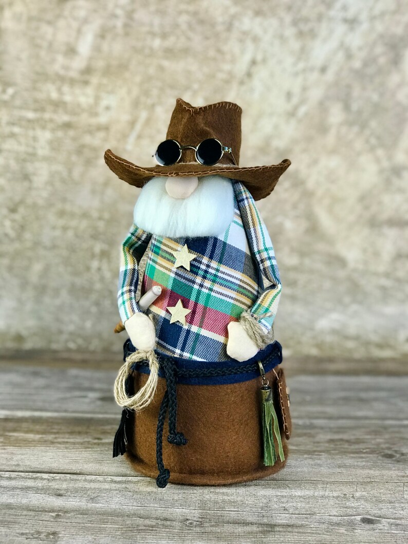 Cowboy Plush Toy Western Decor Gnome Cowboy Ranch Signs Cowboy - Etsy