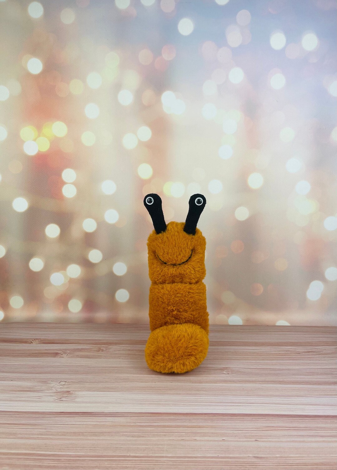 Plush Worm Cute Baby Gift, Fuzzy Worm, One of a Kind Worm, Mini Worm ...