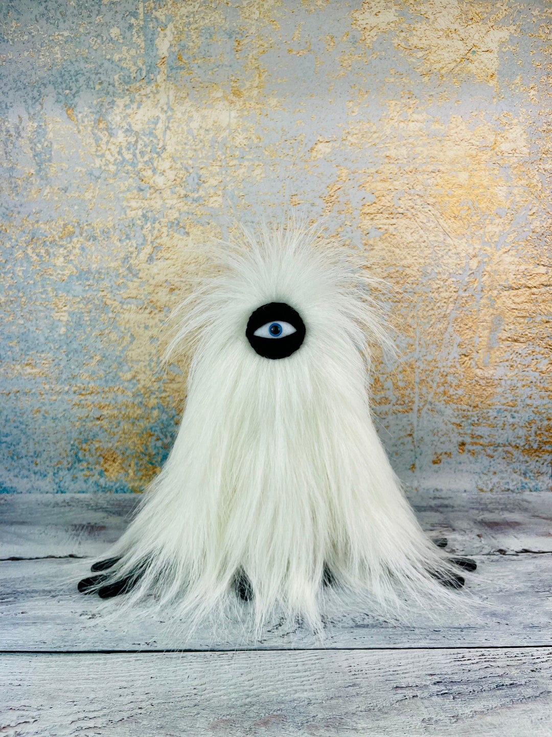 OOAK Doll, Monster Plush Toy, Cyclops Doll, One-eyed Yeti Doll ...