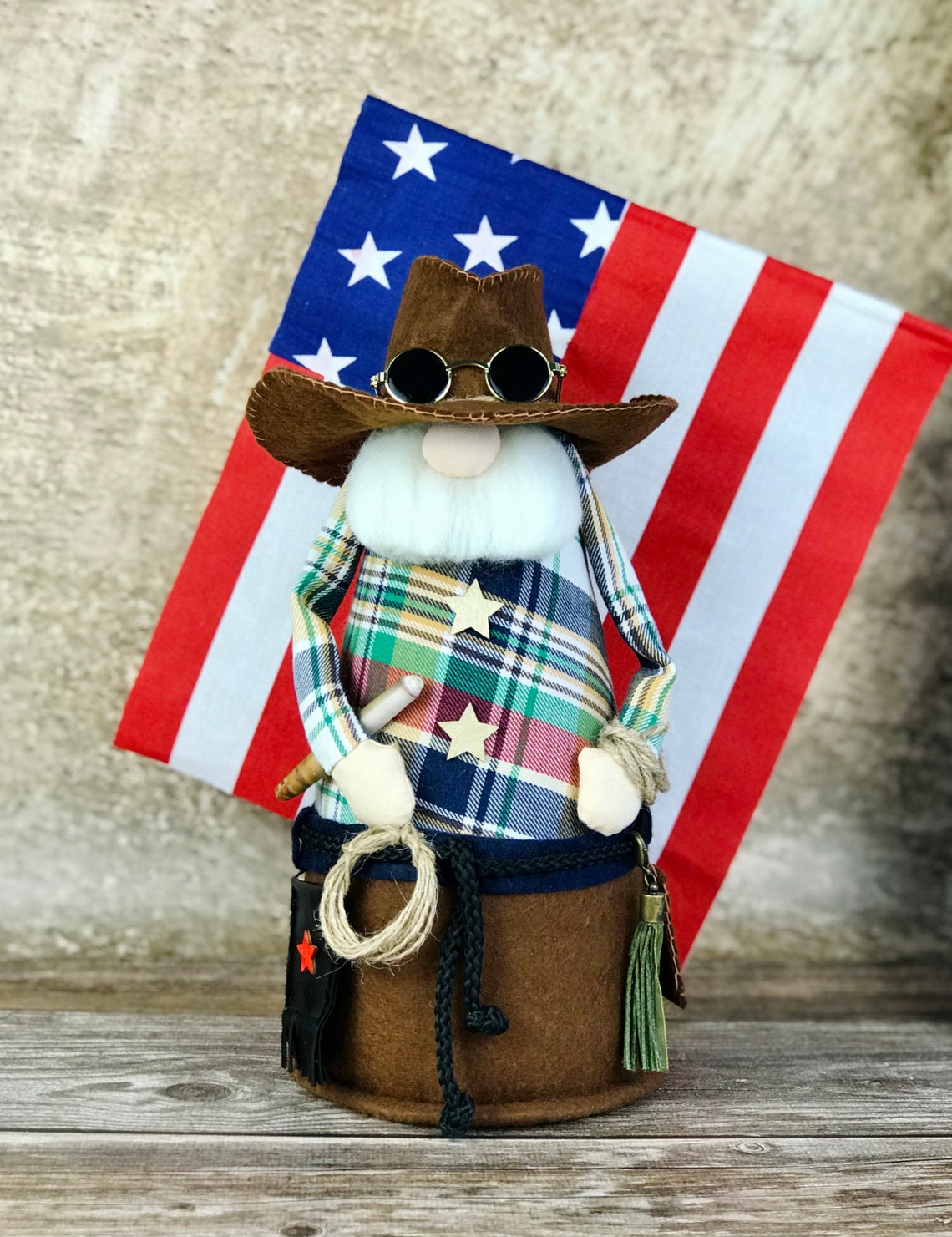 Cowboy Plush Toy Western Decor Gnome Cowboy Ranch Signs Cowboy - Etsy