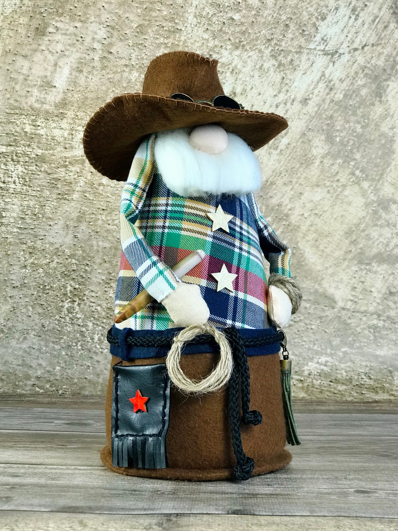 Cowboy Plush Toy Western Decor Gnome Cowboy Ranch Signs Cowboy - Etsy