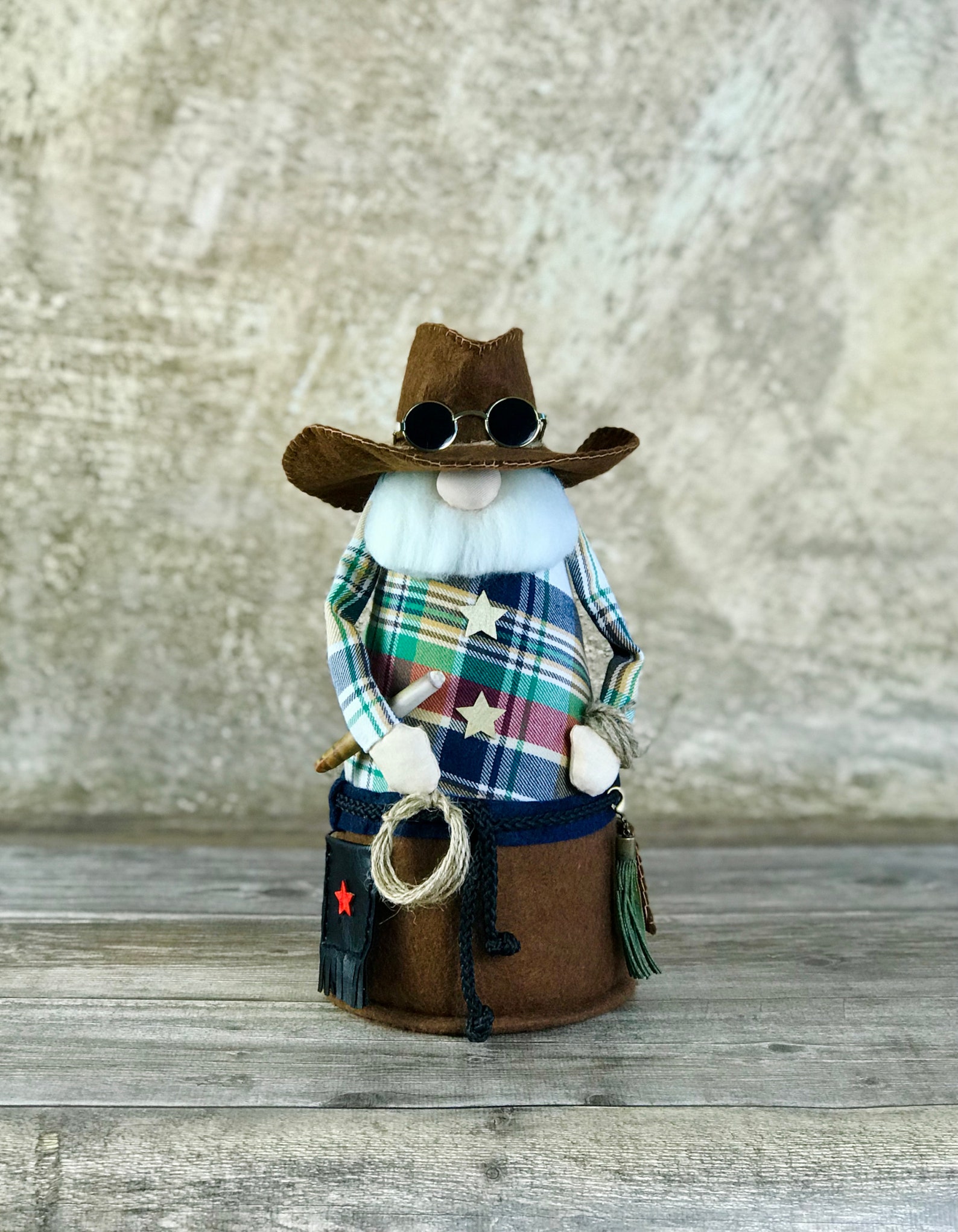 Cowboy Plush Toy Western Decor Gnome Cowboy Ranch Signs Cowboy - Etsy