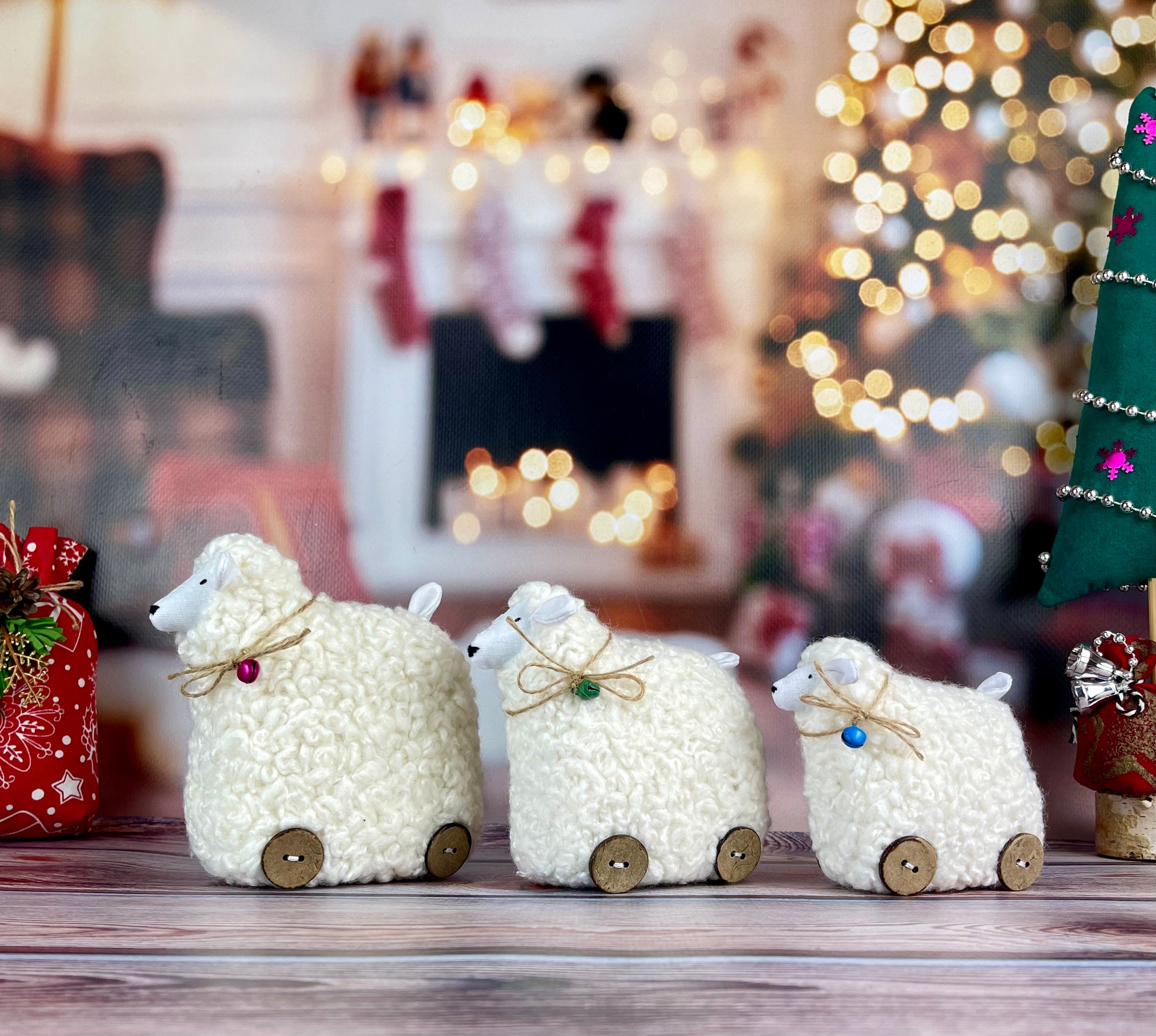 Sheep Plush, Cute Toy, Mini Sheep Plush, One of a Kind, Cute Plush, Set ...