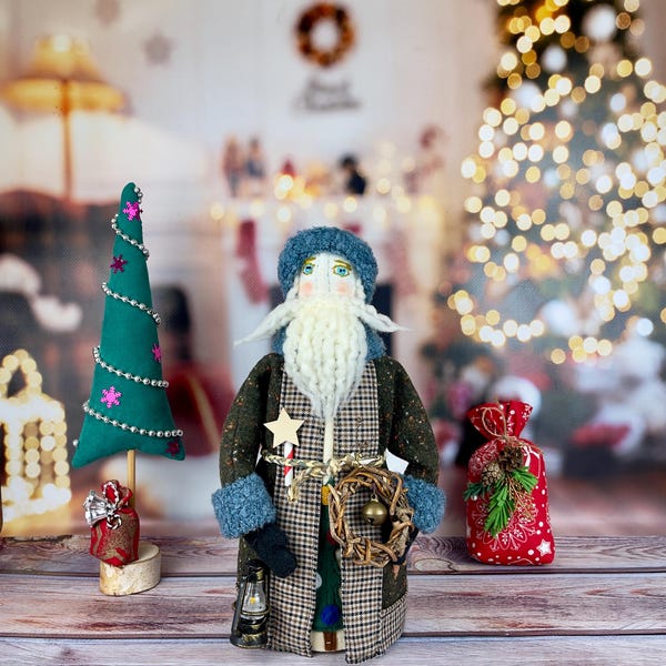 Handmade Santas - Etsy