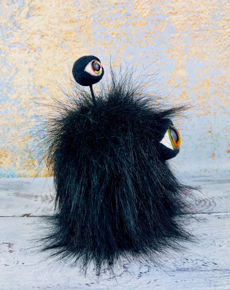 Monster Cyclops Plush Doll, Creepy Cute Toy, Sasquatch, Bigfoot ...