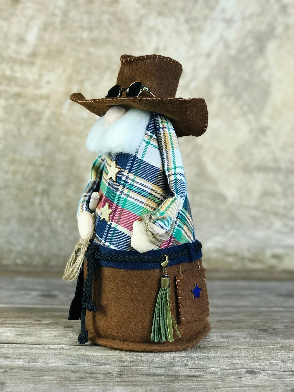 Cowboy Plush Toy Western Decor Gnome Cowboy Ranch Signs Cowboy | Etsy