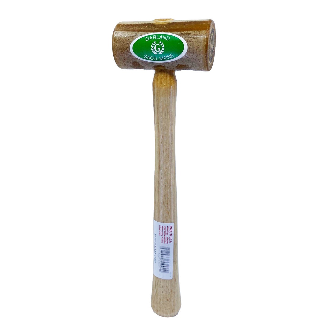 Rawhide Mallet by Garland Size 1 (1-1/2" Face / 4oz Head) (11001 ...