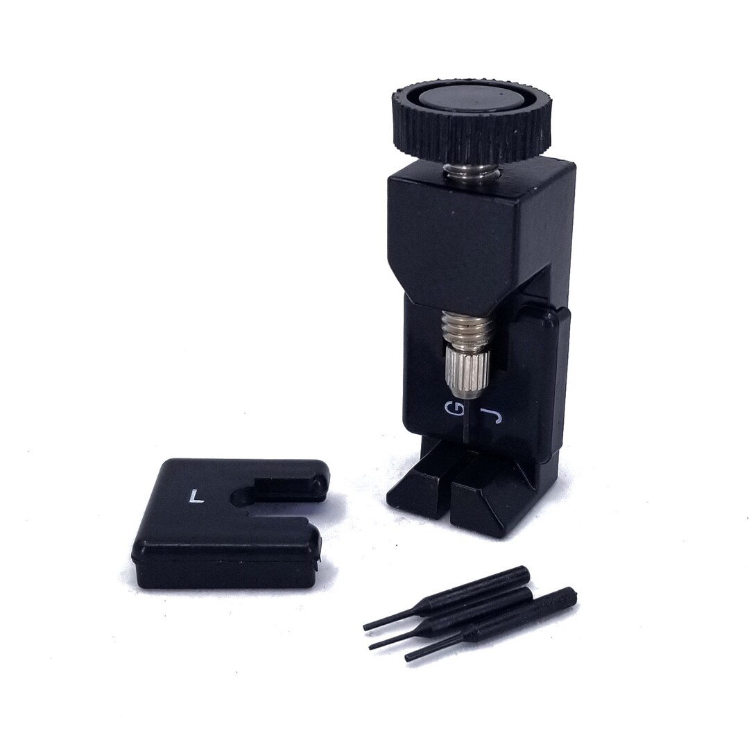 Heavy Duty Metal Adjustable Link Pin Remover Tool W/ 3 Changeable Pins ...