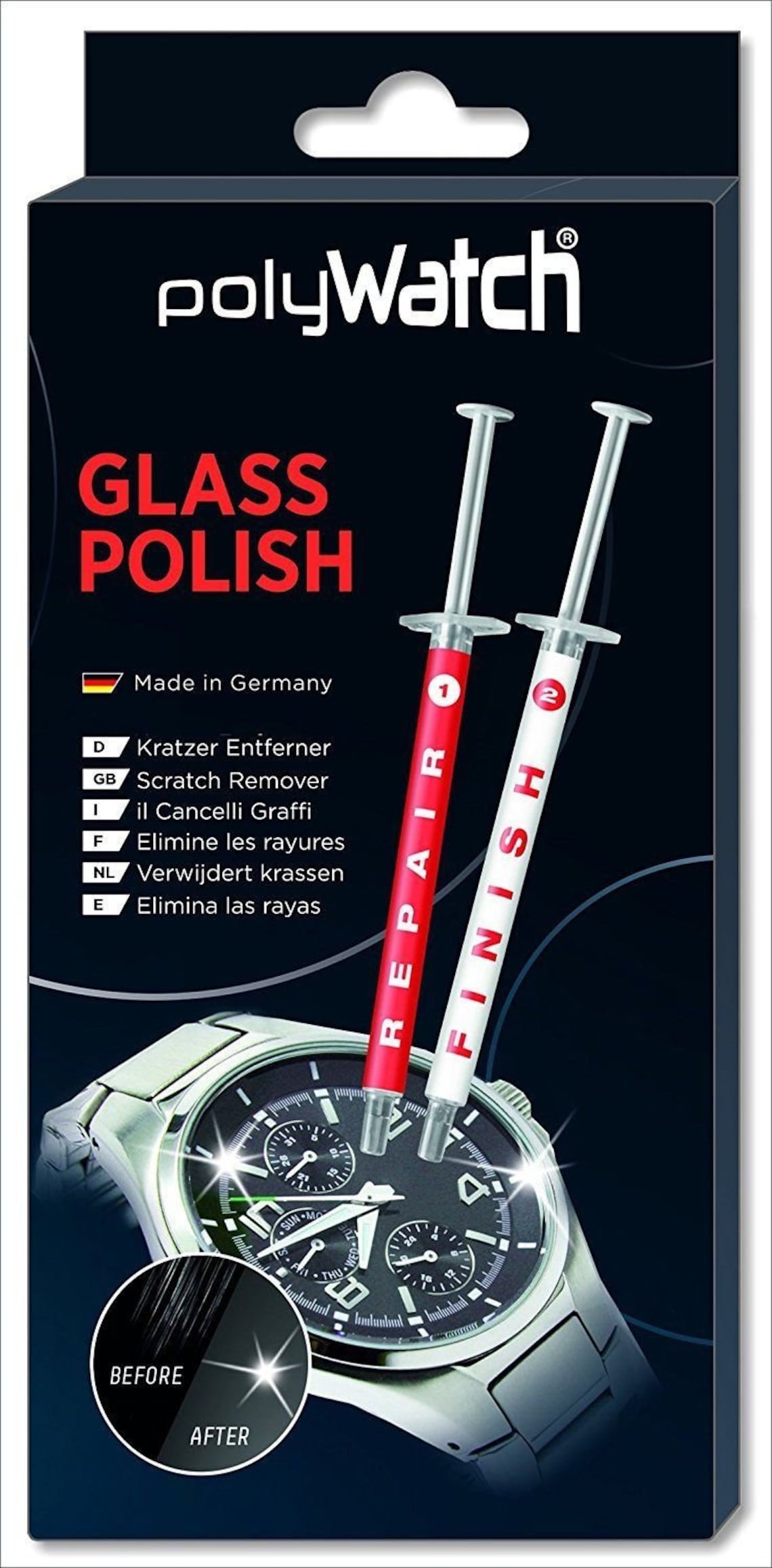 POLYWATCH Glass Polish Scratch Remover / Repair Smartphone - Etsy