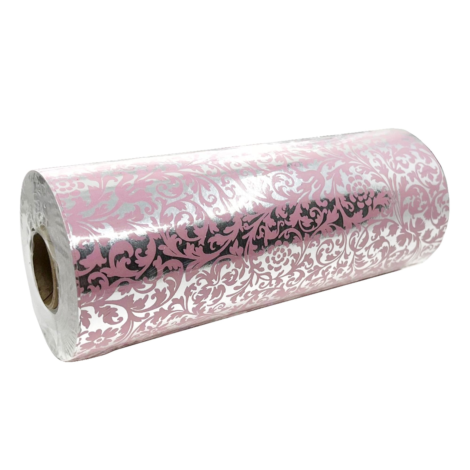 Silver Foil Wrapping Paper